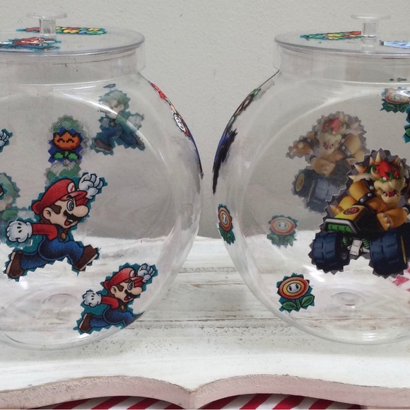 Kitchen | Super Mario Cookie Jarscandy Bottle | Poshmark